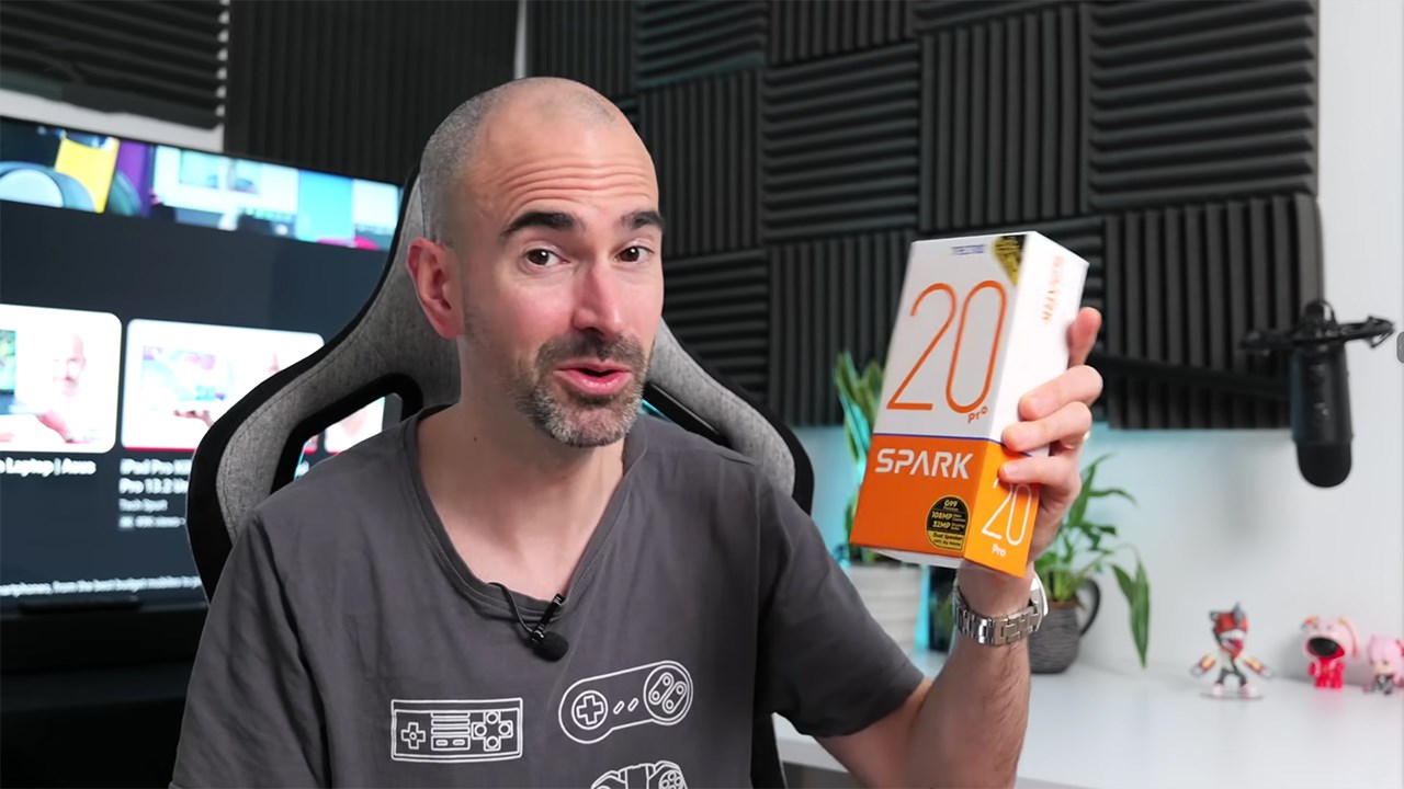 Trên tay Tecno Spark 20 Pro: Thiết kế trẻ trung, trang bị Helio G99