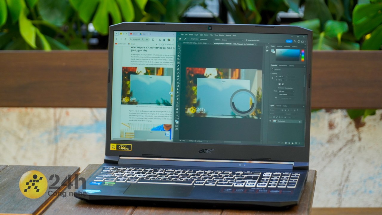Đánh giá Acer Nitro 5 AN515 57 5669: Thiết kế đẹp, hiệu năng mạnh mẽ