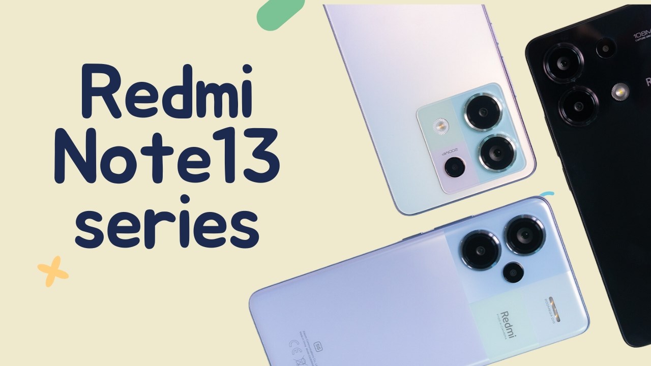 Toàn bộ dòng Redmi Note 13 series đã cập bến Thế Giới Di Động