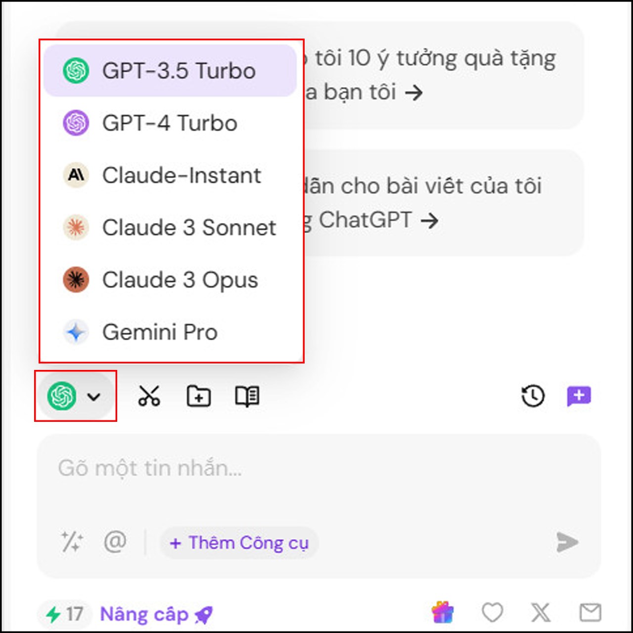 Cách sử dụng miễn phí ChatGPT-4 Turbo, Gemini Pro rất đơn giản nha