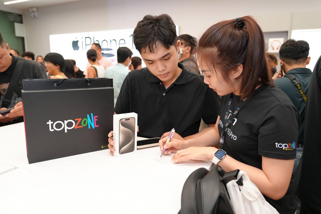 5 cái nhất của TopZone ở thời điểm hiện tại, dẫn đầu trải nghiệm Apple