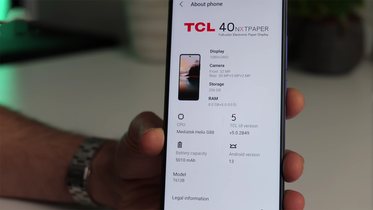 Trên tay TCL 40 NXTPAPER: Sản phẩm chuyên cho việc đọc sách