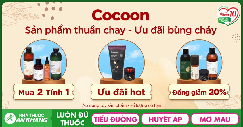 Cocoon khuyến mãi bùng cháy tại Nhà thuốc An Khang