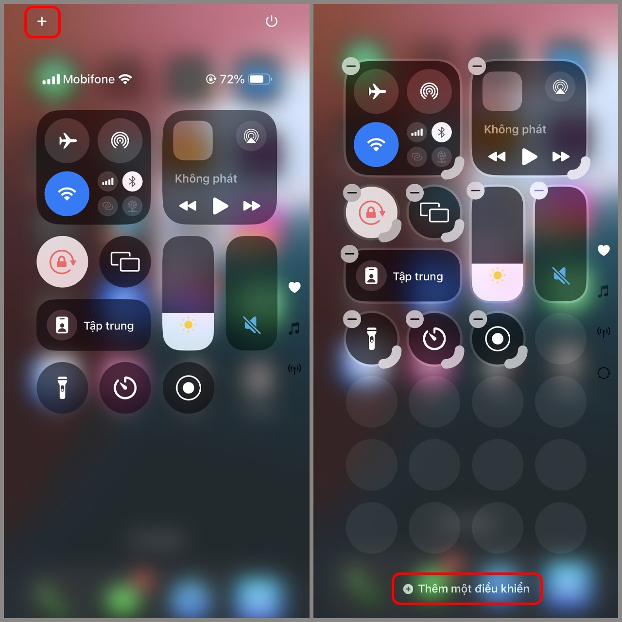 Cách tùy chỉnh và sử dụng Control Center trên iOS 18 cực kỳ dễ dàng