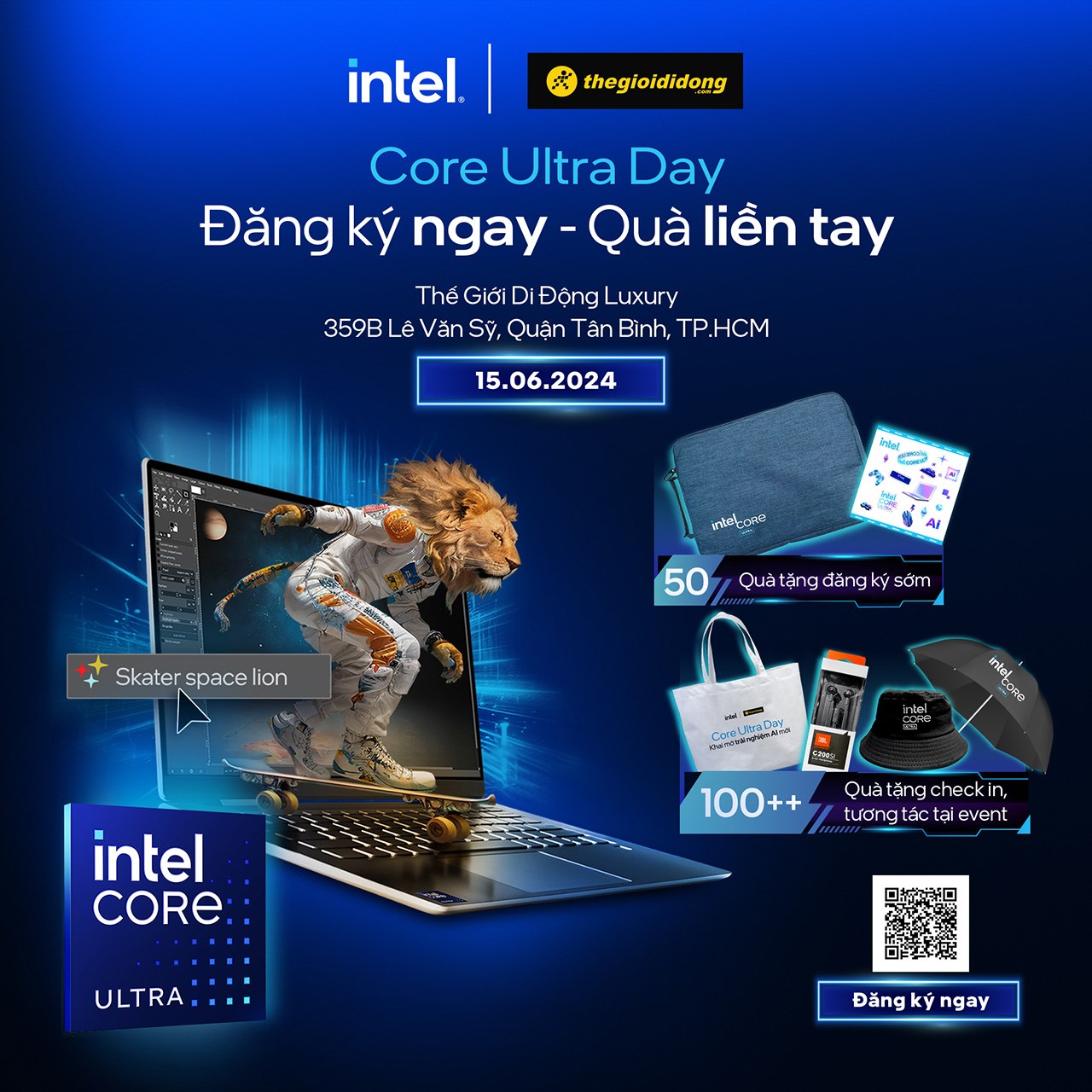 Tham gia Core Ultra Day - Khai mở trải nghiệm AI ngay hôm nay