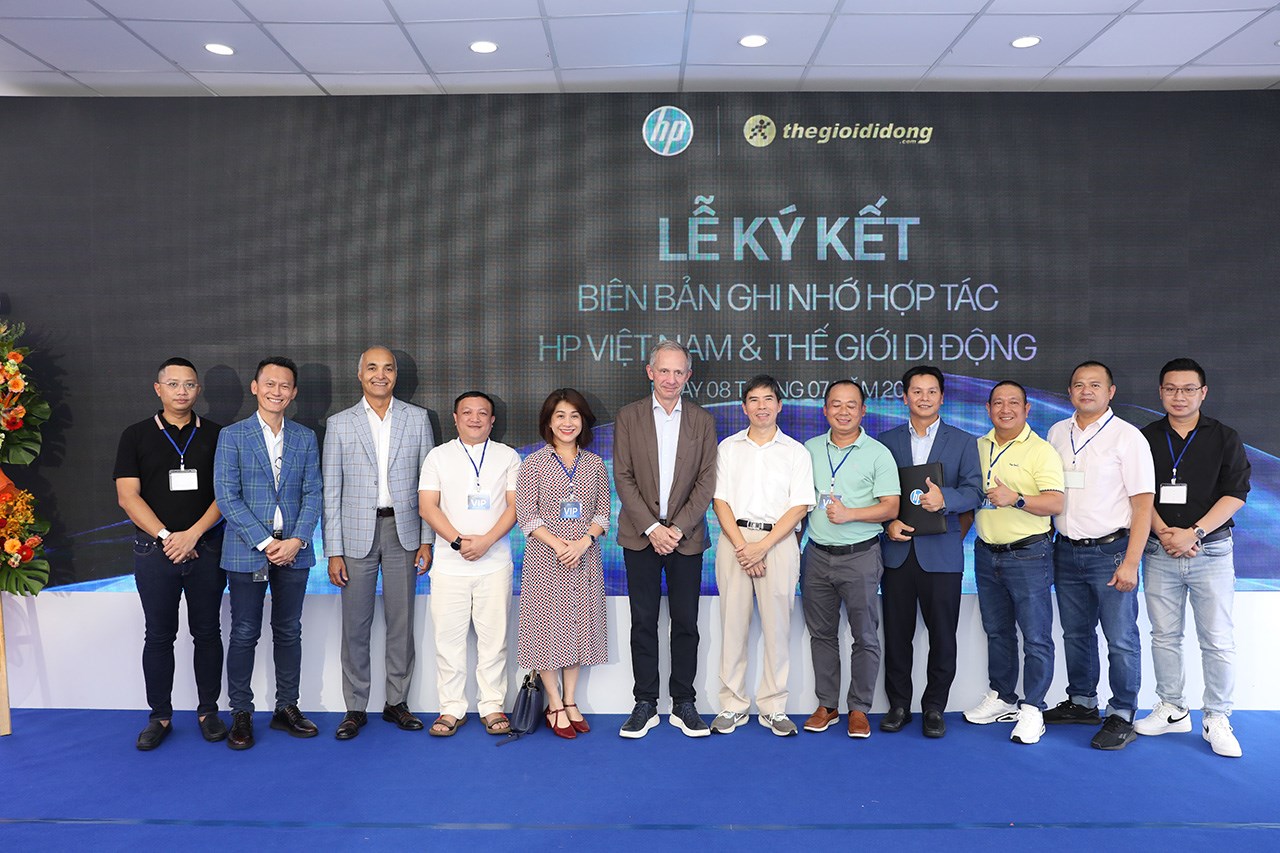 TGDĐ và HP cùng nhau tạo nên giá trị khác biệt tại HP Flagship Store