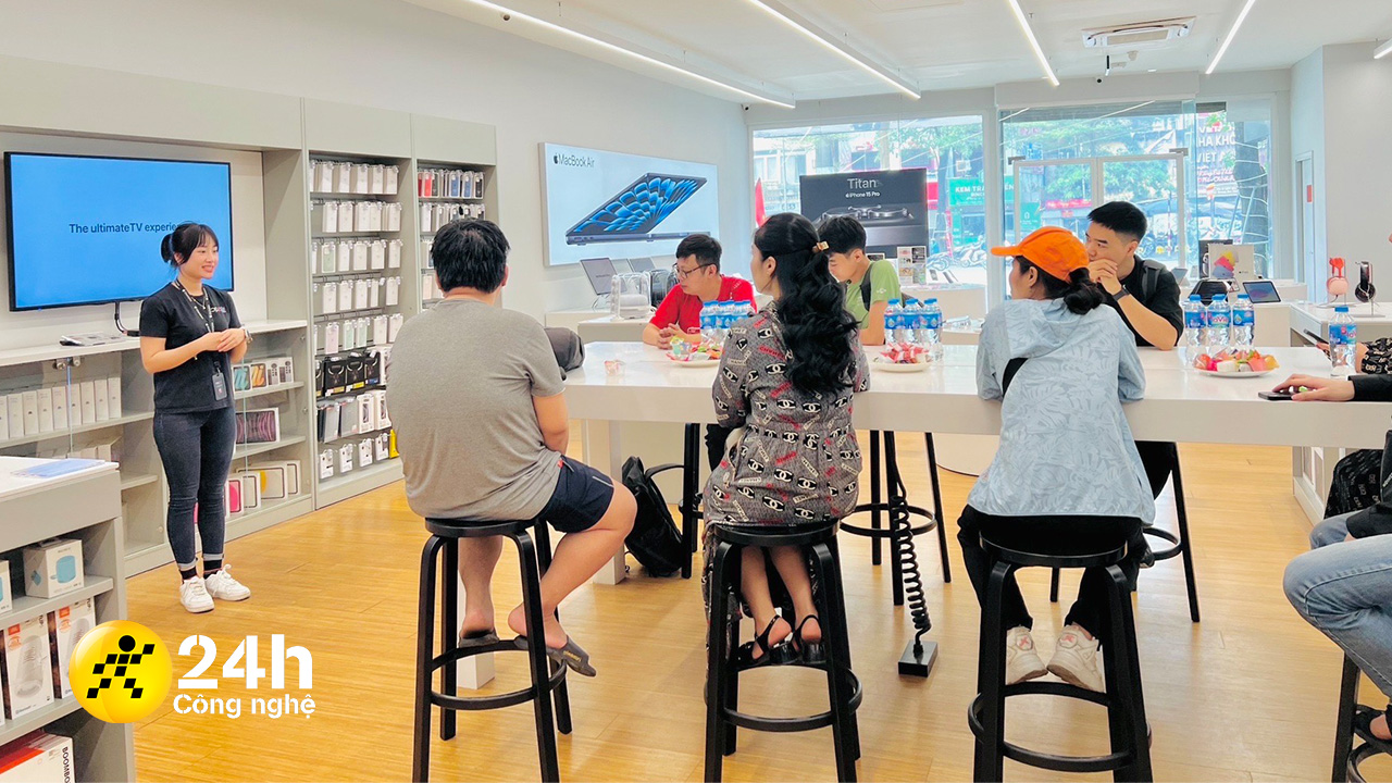 Toàn cảnh buổi Work shop cùng Apple và TopZone, tham gia được tặng quà