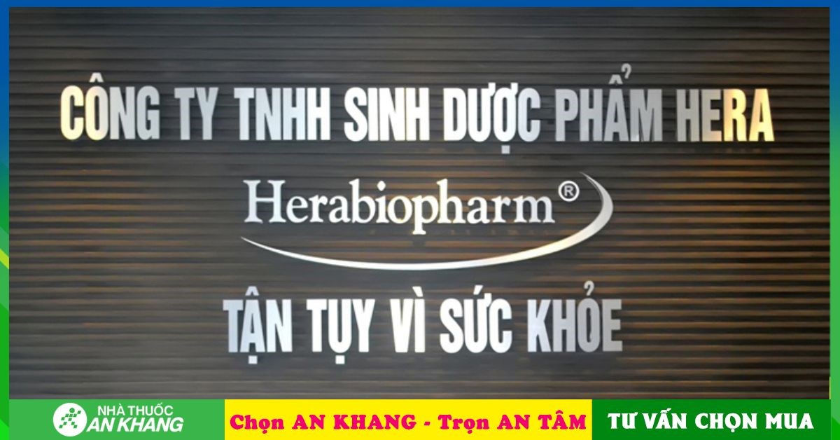 Herabiopharm là thương hiệu nước nào? Có tốt không? Sản phẩm nổi bật