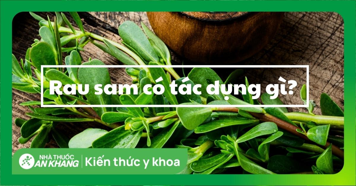 Rau sam có tác dụng gì? 12 tác dụng của rau sam đối với sức khỏe