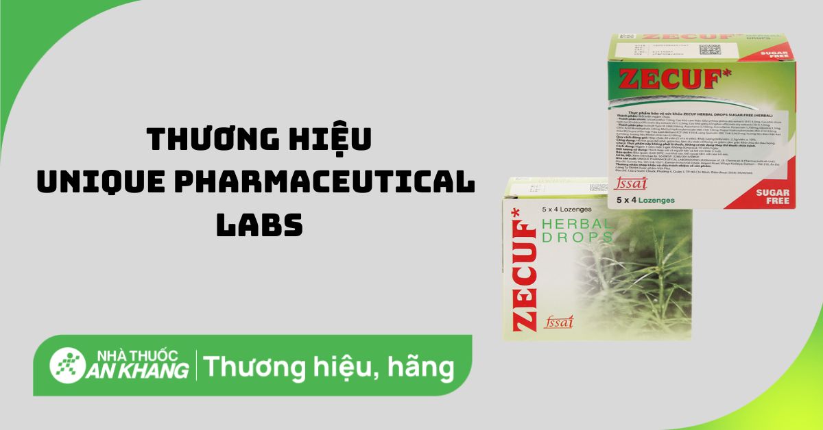 Thương hiệu Unique Pharmaceutical Labs của nước nào? Có tốt không? Cá