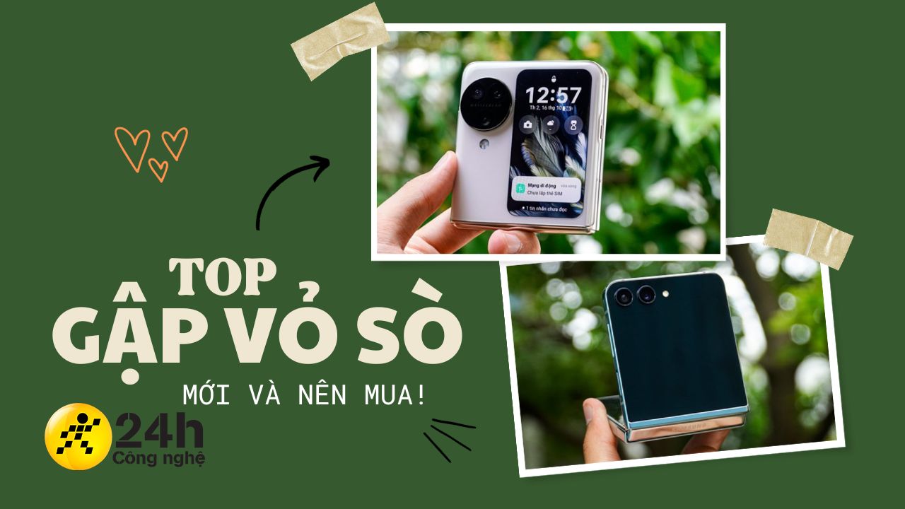 TOP điện thoại gập vỏ sò đáng mua và mới nhất ở thời điểm hiện tại