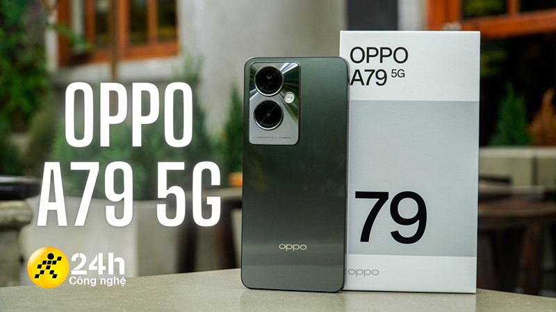 Trên tay OPPO A79 5G: Thiết kế trẻ trung, Dimensity 6020, màn 90 Hz