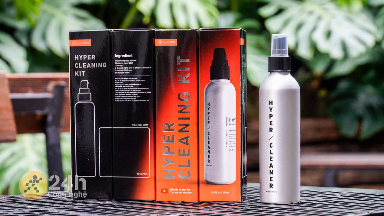 Mở hộp và trên tay Hyper Cleaning Kit: Bộ vệ sinh xịn sò từ Hyperwork