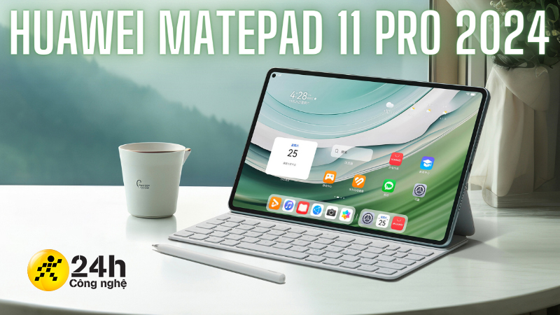 Trên tay Huawei MatePad 11 Pro 2024: Thiết kế sang trọng, màn hình 2K