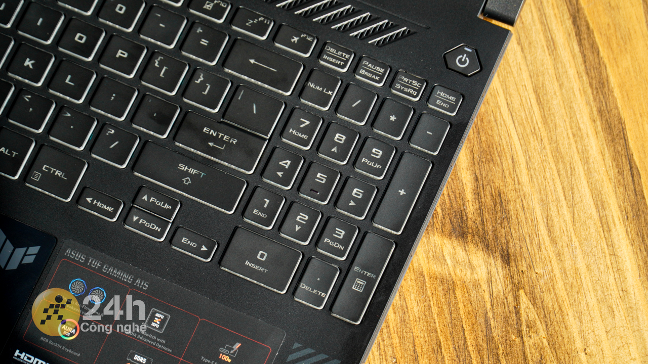 Đánh giá ASUS TUF Gaming A15 FA507NV: Thiết kế sắc sảo, cấu hình mạnh