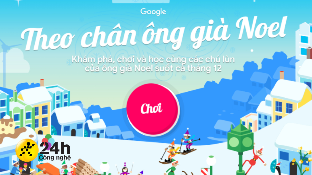 Google ra mắt loạt mini game đầy thú vị dành cho mùa Giáng Sinh