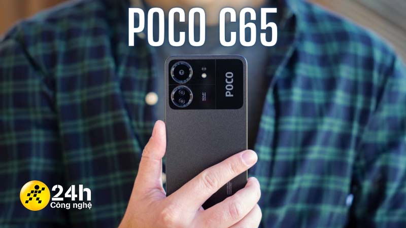 Đánh giá POCO C65: Hiệu năng đủ dùng, pin tốt, camera chụp đẹp