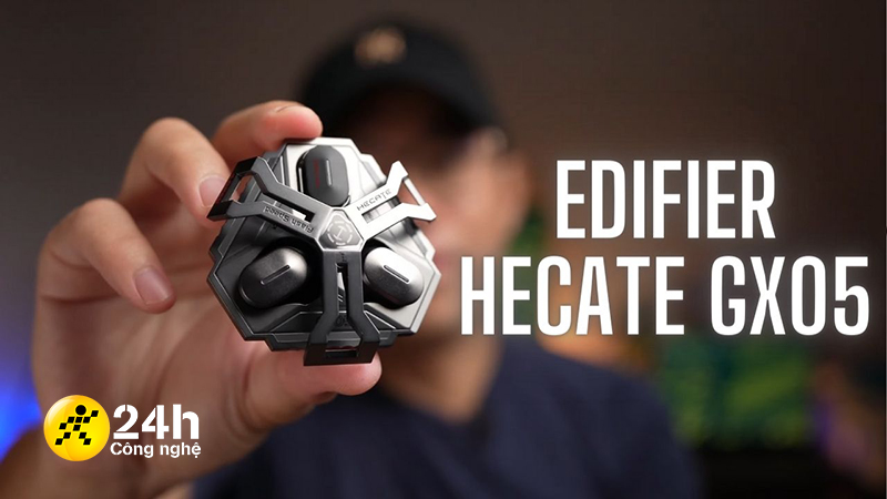 Trên tay Edifier Hecate GX05: Thiết kế độc lạ, độ trễ thấp