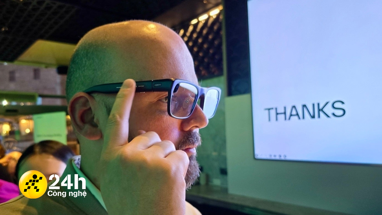 [MWC 2024] OPPO trình diễn nguyên mẫu kính thông minh Air Glass 3 XR