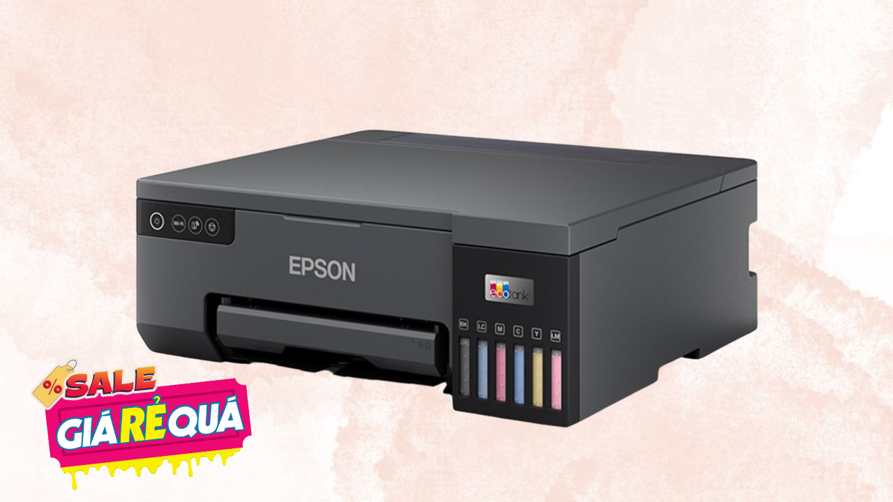 Máy in phun màu Epson giảm giá đầu tháng, thiết kế nhỏ gọn