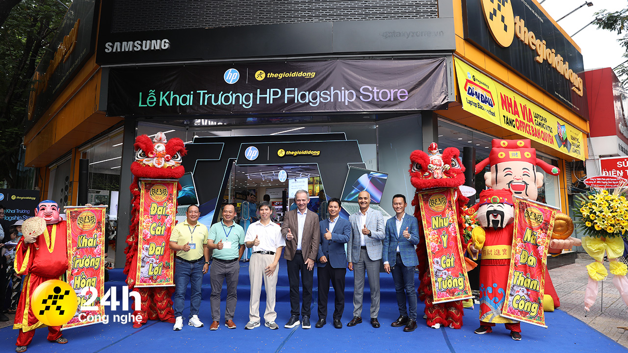TGDĐ và HP cùng nhau tạo nên giá trị khác biệt tại HP Flagship Store