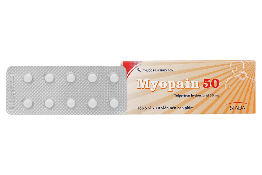 Myopain 50mg giãn cơ, trị co cứng cơ