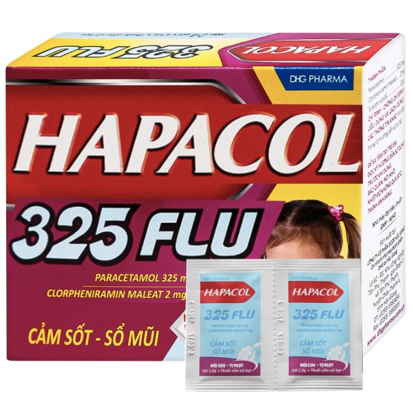 Hapacol Flu điều trị cảm lạnh, cảm cúm - Nhà thuốc An Khang