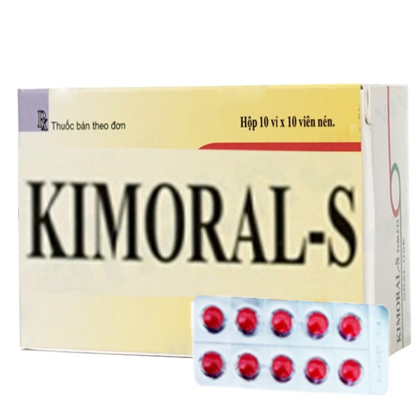 Kimoral-S Tablets giảm phù nề (10 vỉ x 10 viên) - 10/2024 ...