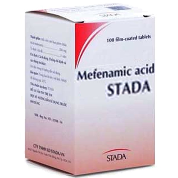 Thuốc Mefenamic Acid Stella 500mg trị cơn đau nhẹ đến trung bình - 02/ ...