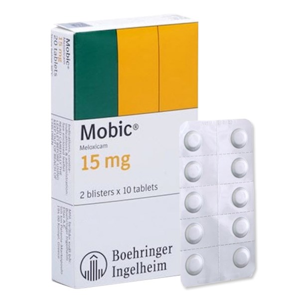 Mobic 7.5mg giảm đau, kháng viêm xương khớp (2 vỉ x 10 viên) - 11/2024 ...