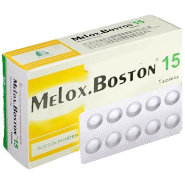 Melox Boston 15mg hộp 50 viên trị đau xương khớp mạn, viêm khớp - 07/ ...