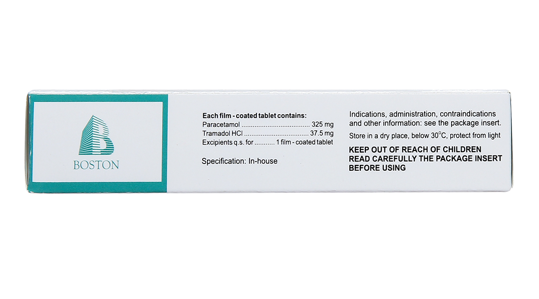 Bostacet trị cơn đau trung bình đến nặng (2 vỉ x 10 viên) - 08/2024 ...