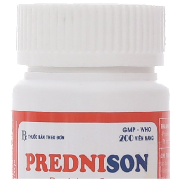 Thuốc Prednison Mediplantex 5mg chai 1000 viên-Nhà thuốc An Khang