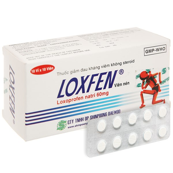 Loxfen 60mg giảm đau, kháng viêm xương khớp (10 vỉ x 10 viên) - 09/2024 ...