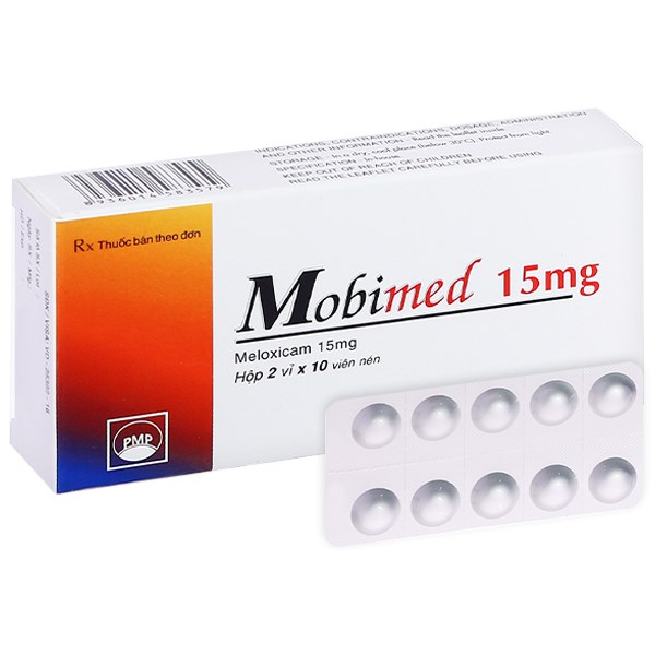 Mobimed 15mg giảm đau, kháng viêm xương khớp (2 vỉ x 10 viên) - 09/2024 ...