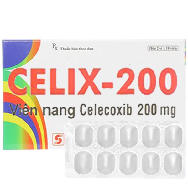 Celix 200mg giảm đau, kháng viêm xương khớp (2 vỉ x 10 viên) - 11/2024 ...