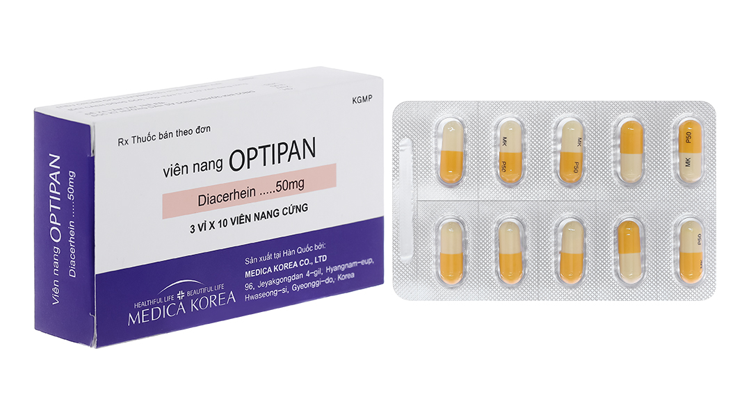 Optipan 50mg trị thoái hóa xương khớp (3 vỉ x 10 viên) - 08/2024 ...