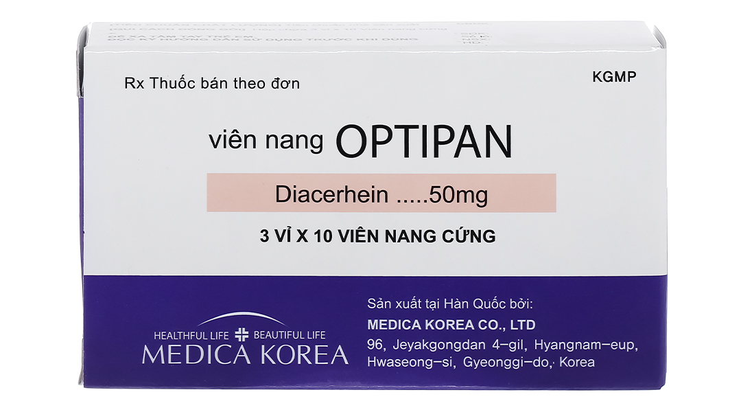 Optipan 50mg trị thoái hóa xương khớp (3 vỉ x 10 viên) - 08/2024 ...