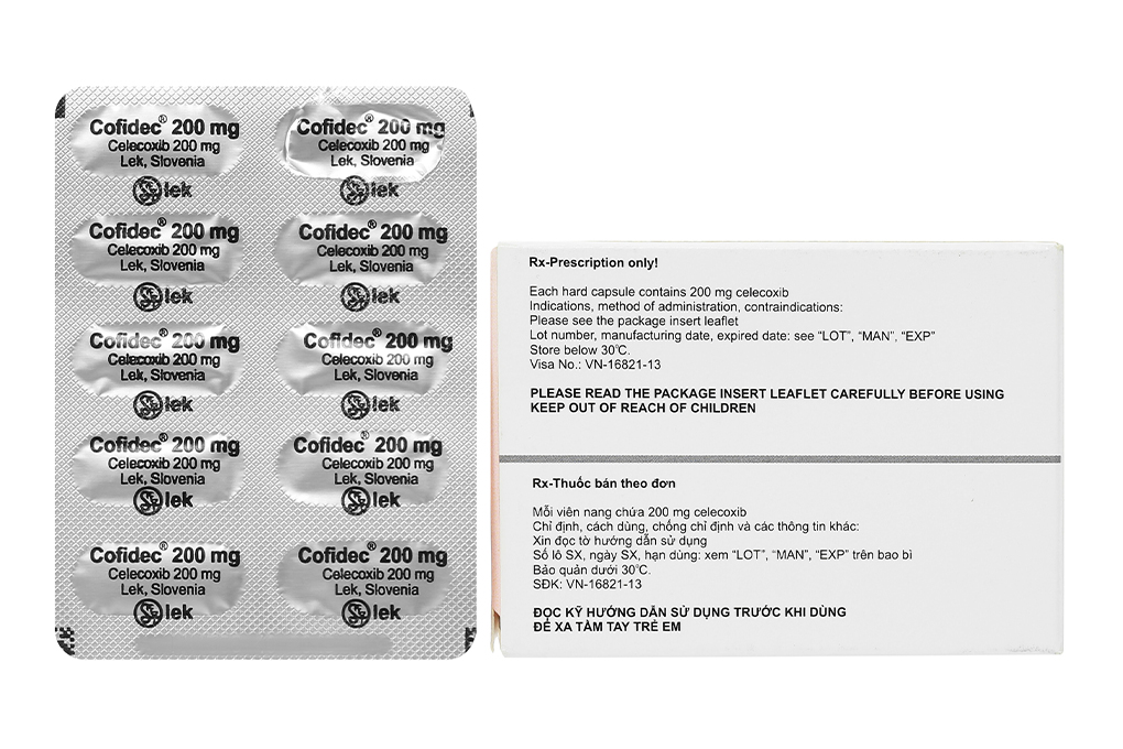 Cofidec 200mg giảm đau, kháng viêm xương khớp (2 vỉ x 10 viên) - 07/ ...