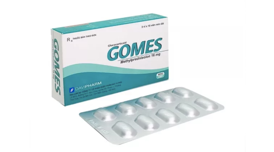 Gomes 16mg thuốc kháng viêm (3 vỉ x 10 viên) - 08/2024 ...