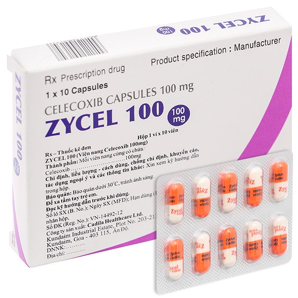 Zycel 100 giảm các triệu chứng viêm xương khớp và viêm khớp dạng thấp ...