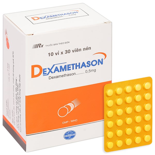 Dexamethason Quapharco 0.5mg trị một số bệnh trong rối loạn nội tiết ...