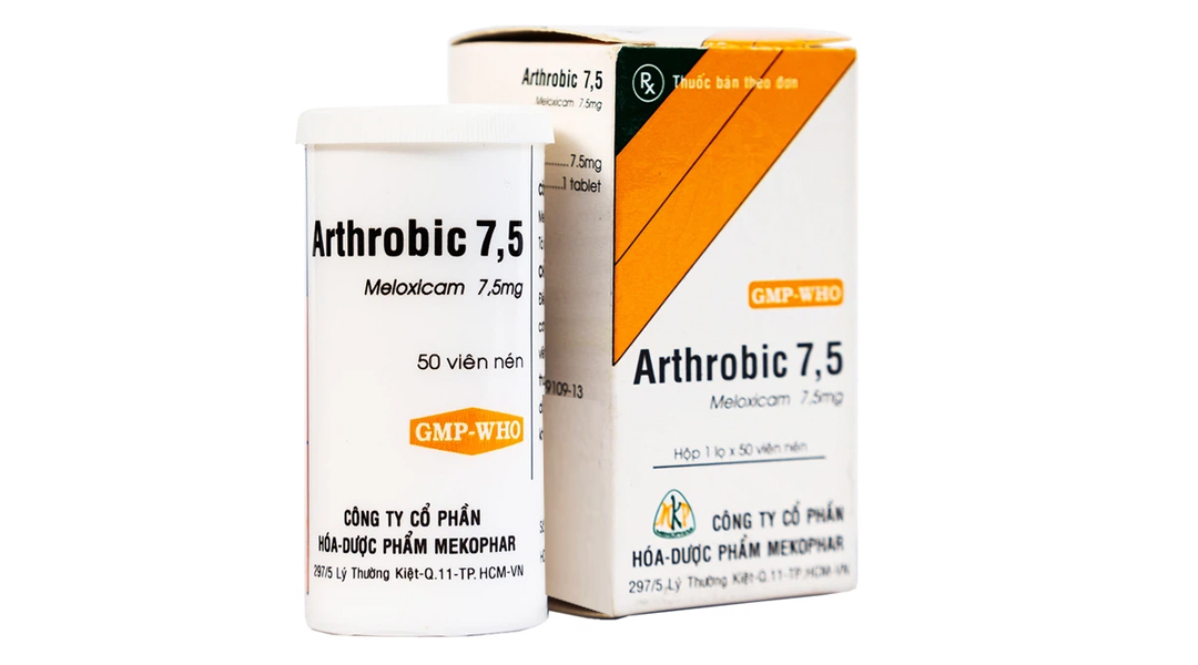 Arthrobic 7,5 trị các cơn viêm đau mạn tính trong viêm đau xương khớp ...