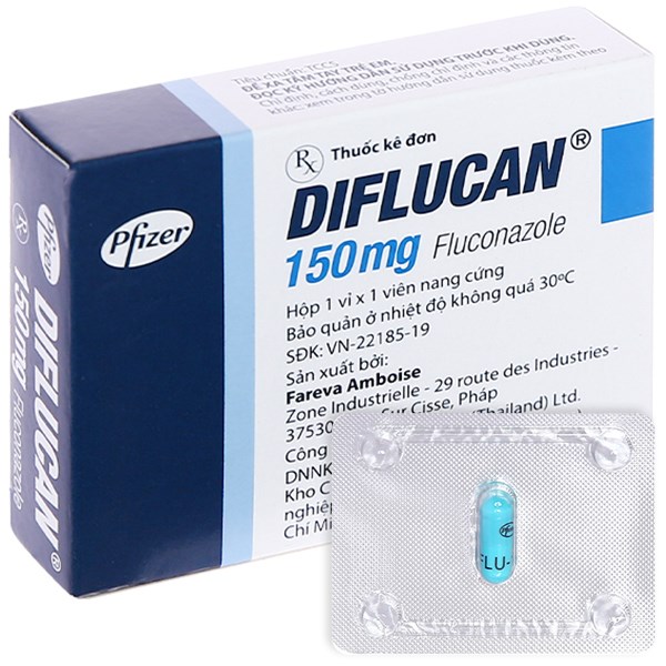Fluconazole STELLA 150mg trị viêm màng não, nhiễm nấm (1 vỉ x 1 viên ...