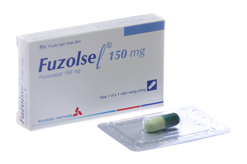 Fuzolsel 150mg trị nhiễm nấm (1 vỉ x 1 viên) - 07/2024 ...