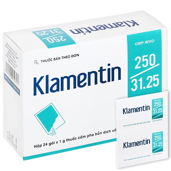 Klamentin 875/125 trị nhiễm khuẩn