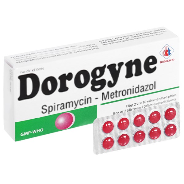 Zidocin DHG trị nhiễm khuẩn răng miệng (2 vỉ x 10 viên) 03/2023 ...