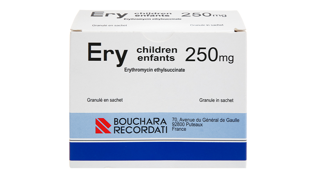 Thuốc kháng sinh Ery Children 250mg hộp 24 gói-Nhà thuốc An Khang