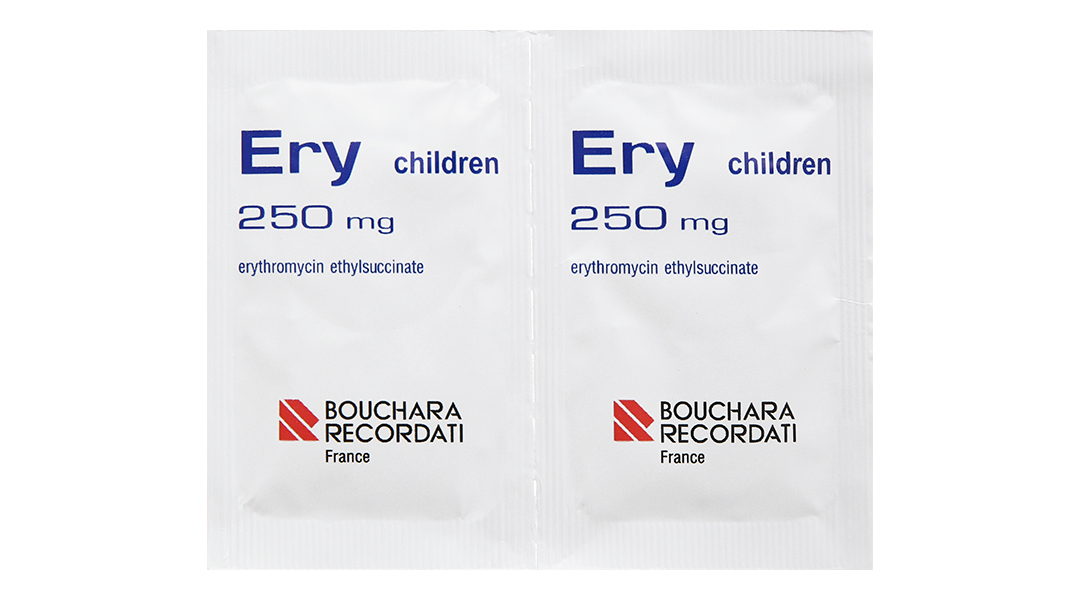 Thuốc kháng sinh Ery Children 250mg hộp 24 gói-Nhà thuốc An Khang