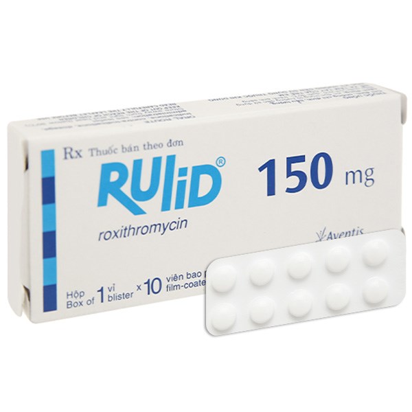 Roxithin 150mg trị nhiễm khuẩn (10 vỉ x 10 viên) - 08/2024 ...